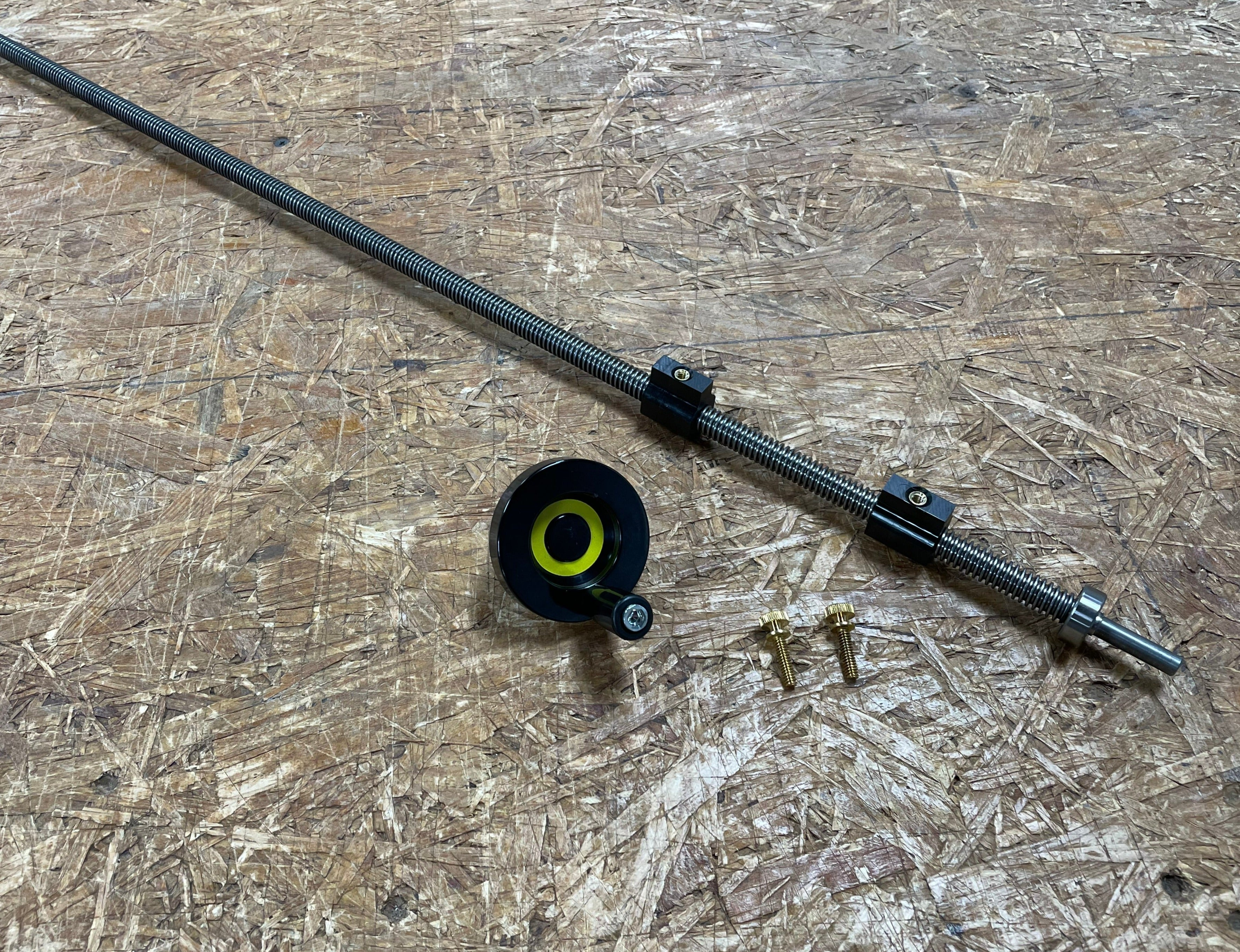 Router Gantry System Threaded Cross Feed Kit - TrueTrac