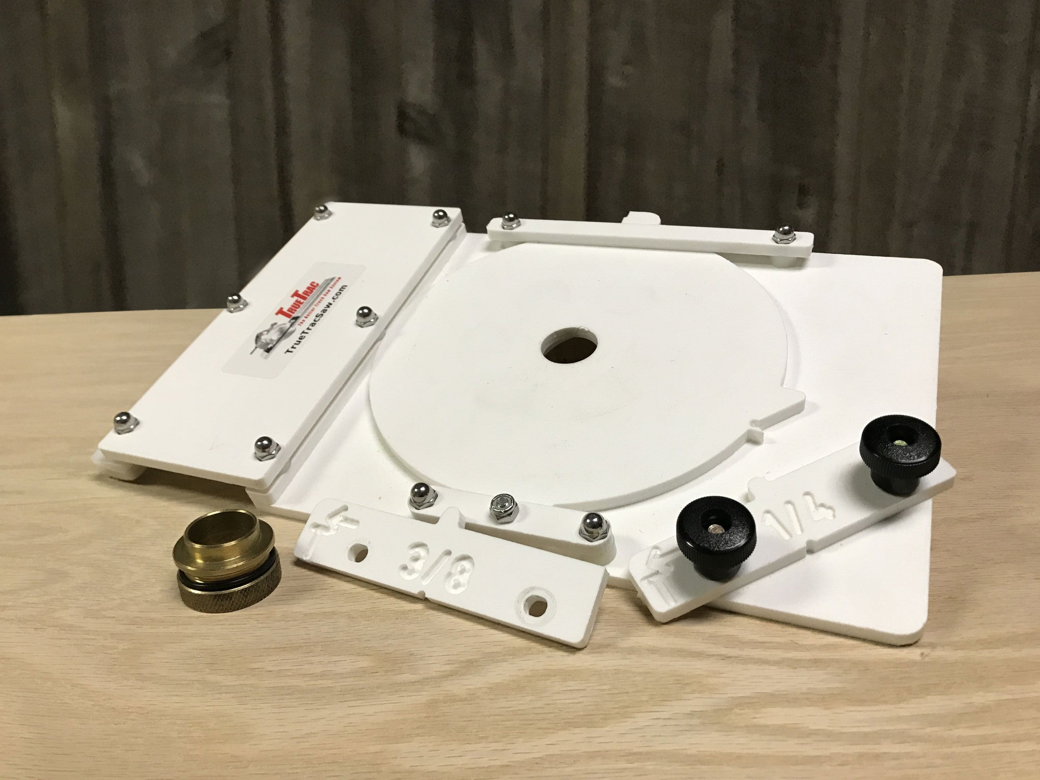 Dado/Router Jig Adapter Plate for Track Saw - TrueTrac
